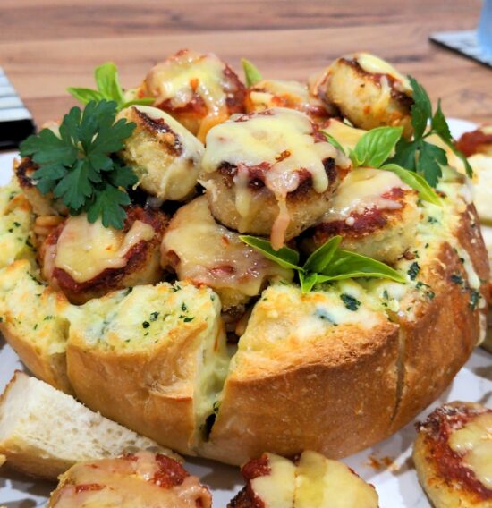 Cheesy cob loaf (great for soups) – Cook+Wine